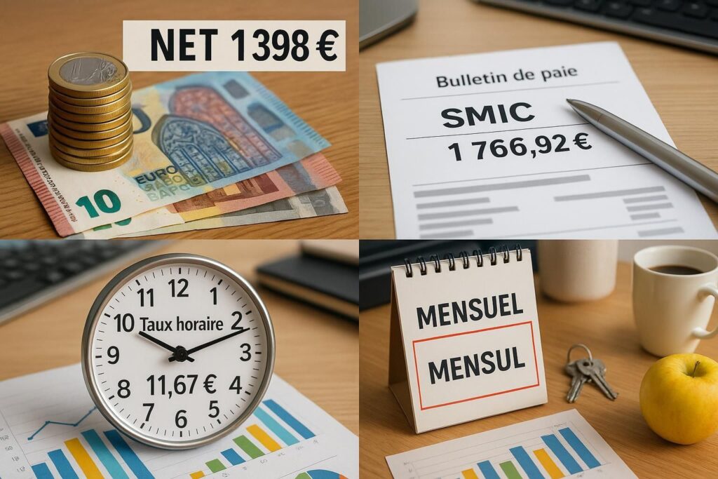 SMIC net 2025 : Montant exact, calcul et évolution en 2026